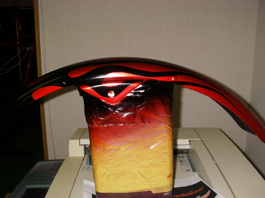 Harley-Davidson ファイヤーパターン! : PAINTWORKMAGIC Harley-Davidson ファイヤーパターン! : PAINTWORKMAGIC