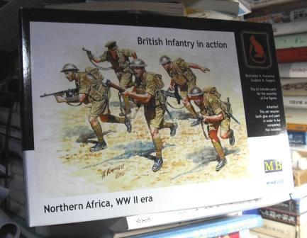 Master Box 3580 [北アフリカのイギリス兵] : 模型慕情