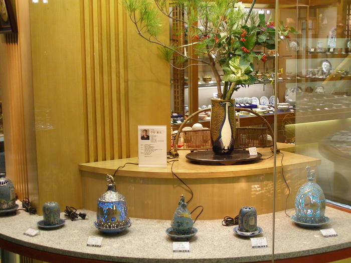 苧野憲夫(あさの のりお) 香燭器展 : 九谷焼の北山堂 店長日記 苧野憲夫(あさの のりお) 香燭器展 : 九谷焼の北山堂 店長日記
