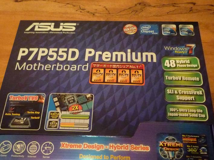 ASUS P7P55D Premium : Studio Okamoto の 徒然日記