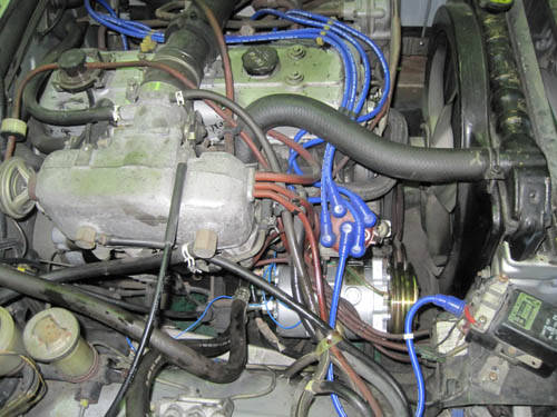 117クーペ エアコン修理完了 : 森電機