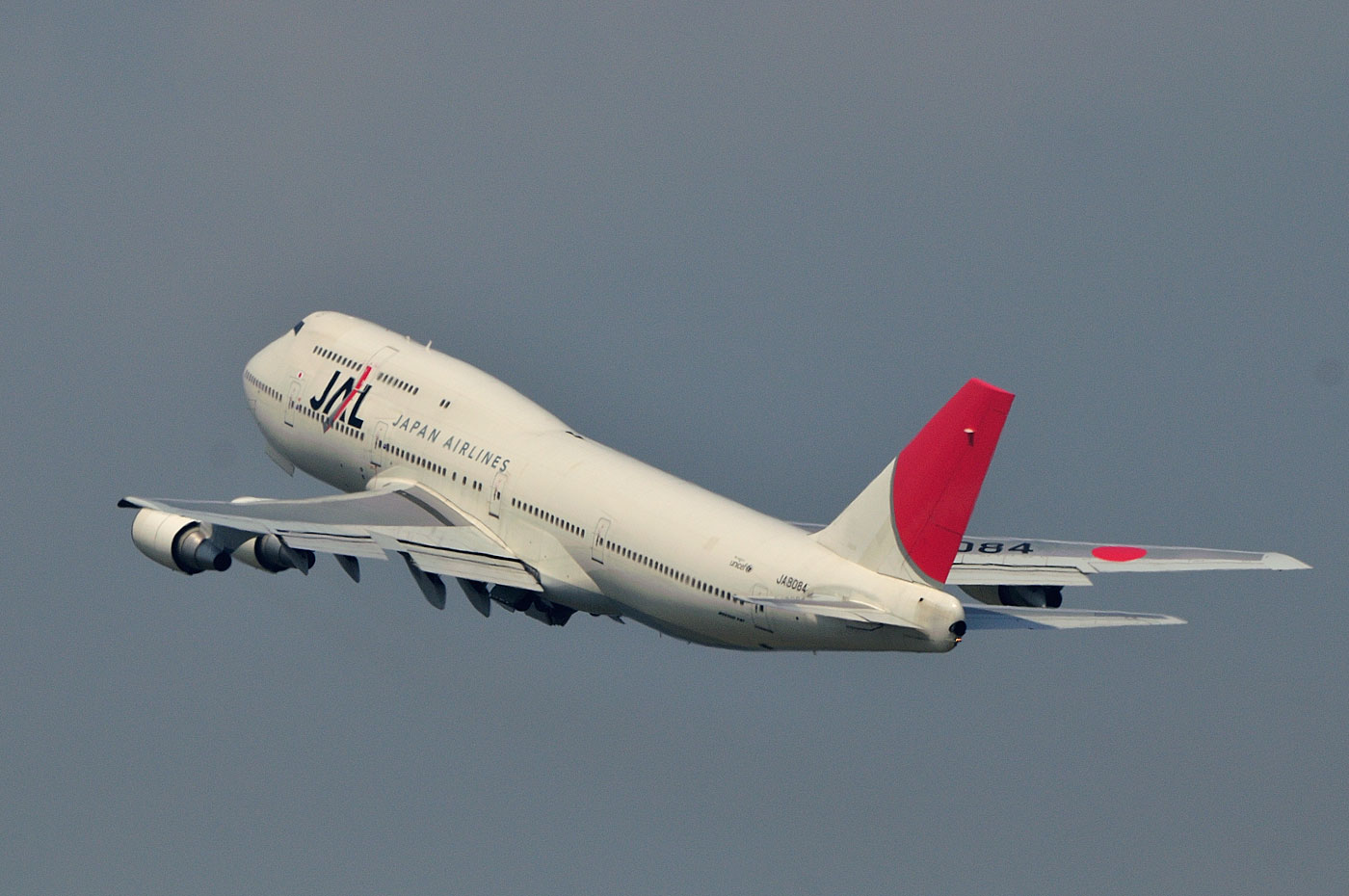 BOEING 747-400D / JA8084 : SKY LOUNGE GARDEN -transporter side-