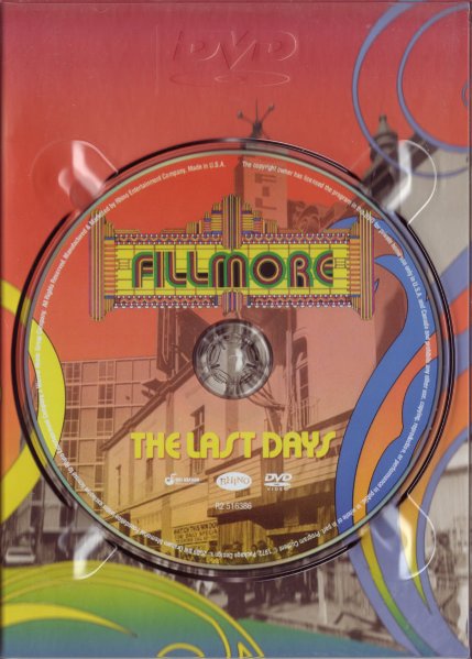 FILLMORE-THE LAST DAYS DVD (JZ) : やれとほ通信
