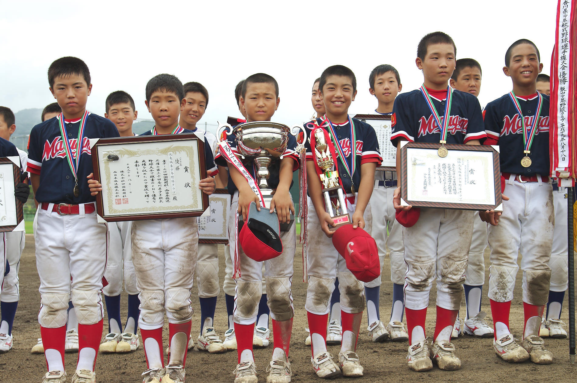 第30回選手権大会 決勝 vs 鬼無アンディーズ ① : 丸亀城東少年野球クラブ2008