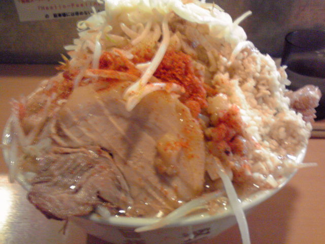 京都市 野菜マシマシラーメン 地球規模で考えろ 再々訪 : 転勤日記