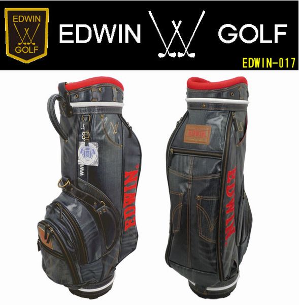 EDWIN Golf ☆ デニム キャディバッグ : ゴルフを楽しくするために・・・・