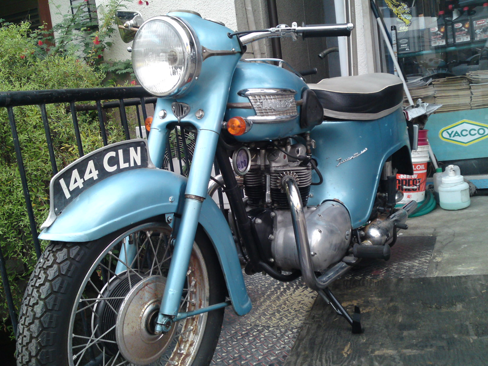 1961 Triumph 3TA : タイガーワークス モーターサイクルズ