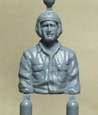 Tamiya 35190-D [M4シャーマン初期型のアメリカ軍戦車兵半身像] : 模型慕情