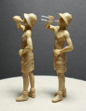 Tamiya 35305-X&Y [シュタイヤーのドイツ・アフリカ軍団兵士] : 模型慕情