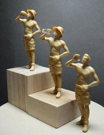 Tamiya 35305-X&Y [シュタイヤーのドイツ・アフリカ軍団兵士] : 模型慕情