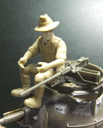 Tamiya 35044=35045-A [クォードガントラクターのイギリス軍運転手] : 模型慕情