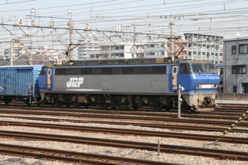 EF200-20 青ワム牽引 ＠ 新鶴見 : Viva Viva JNR
