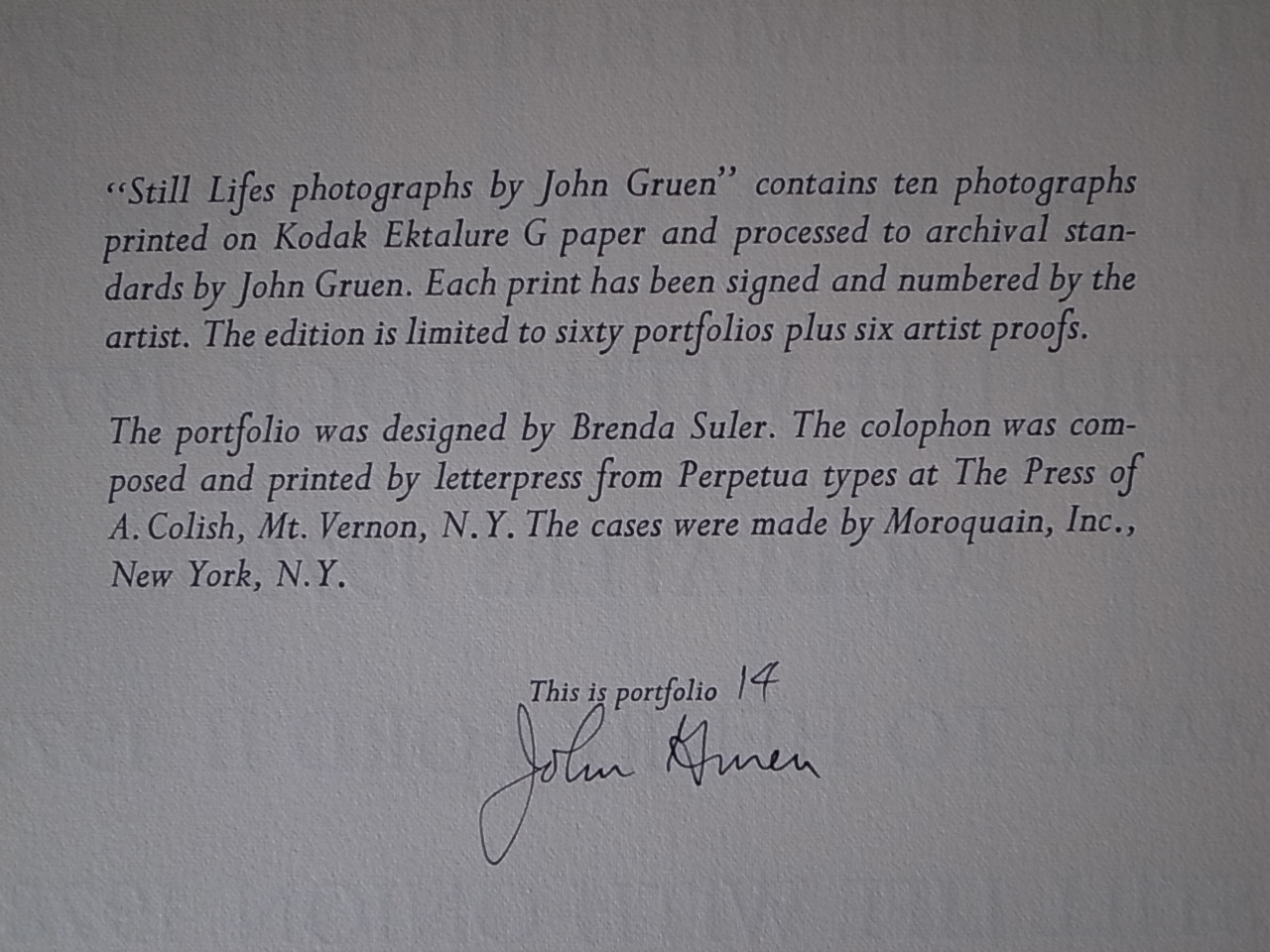 OBJECTS / John Gruen : Books & Things