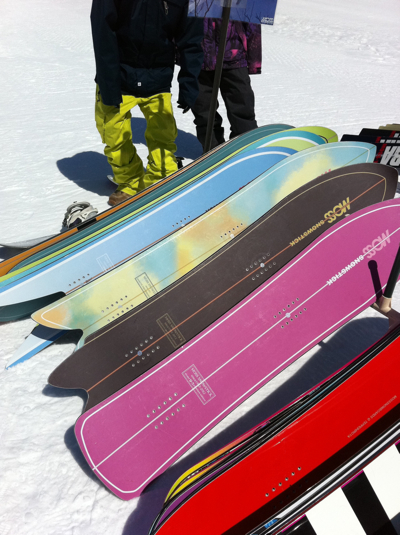 2012 Moss snowstick collection : surfing is freedom