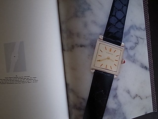 A CENTURY OF CARTIER WRISTWATCHES / George Gordon : Books & Things