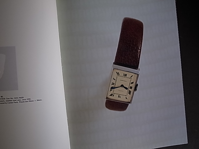 A CENTURY OF CARTIER WRISTWATCHES / George Gordon : Books & Things