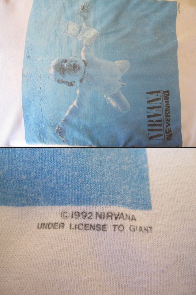 1992 NIRVANA NEVERMIND T-SHIRTS!! : ONLINE STORE NEWAIR used 1992 NIRVANA NEVERMIND T-SHIRTS!! : ONLINE STORE NEWAIR used
