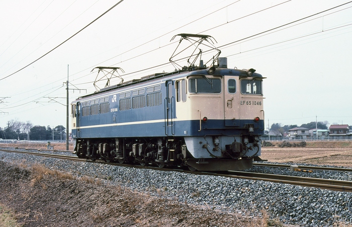 東北本線 EF65 1000PF 1988年頃 : 我が心の国鉄時代