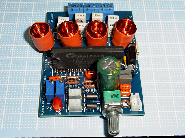 NFJ TA2020アンプ自作キットPart2 Ver.1 オプションてんこ盛り : TYO．STDのおきらく写真生活