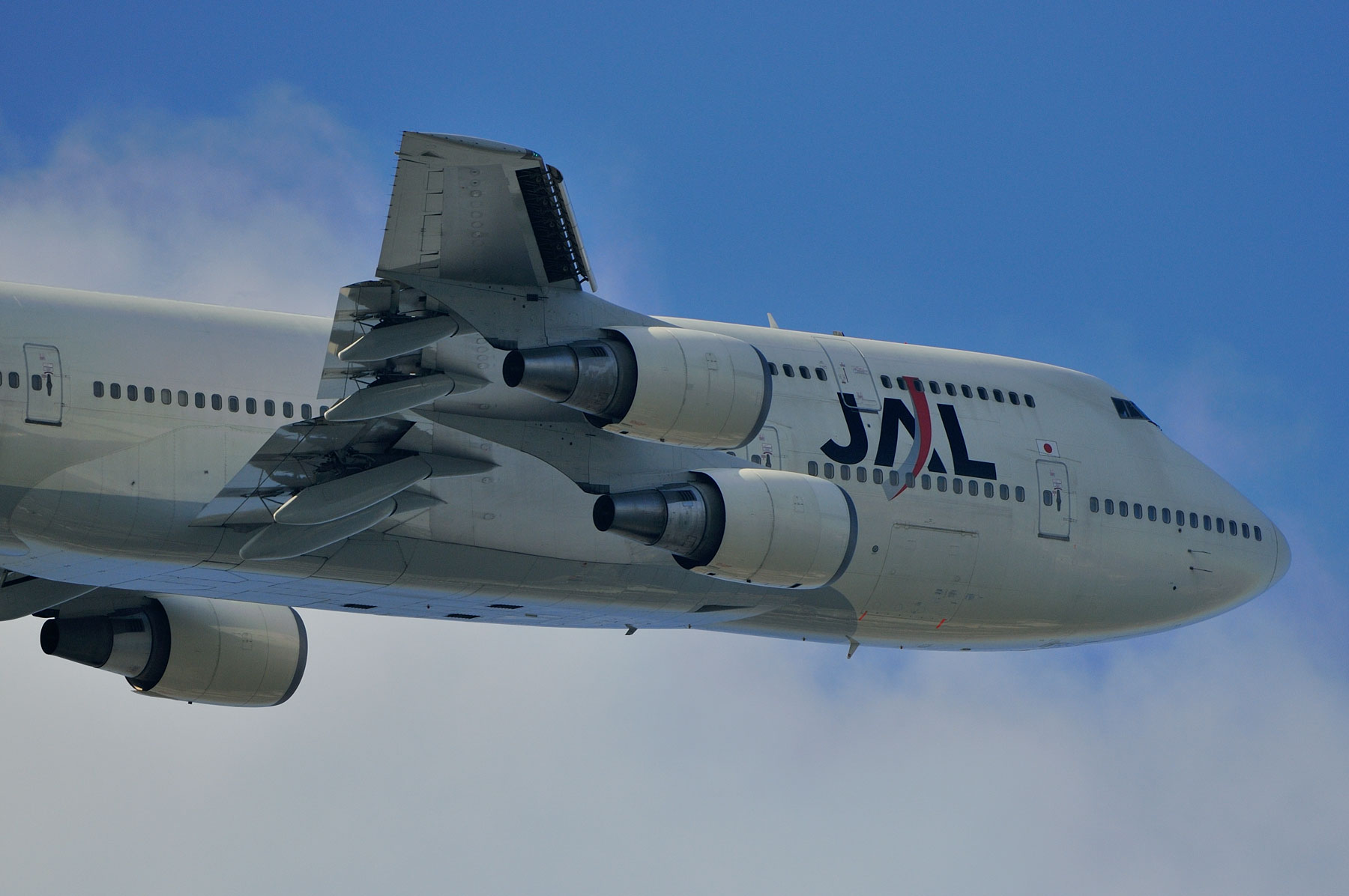 BOEING 747-400D / JA8904 : SKY LOUNGE GARDEN -transporter side-