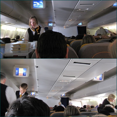 ルフトハンザで帰国する旅・・・②LH507便機内 : ハチドリのブラジル・サンパウロ日記