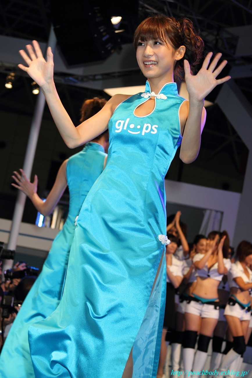 高橋美咲 さん（グループス - 株式会社gloops ブース） : Peach Body