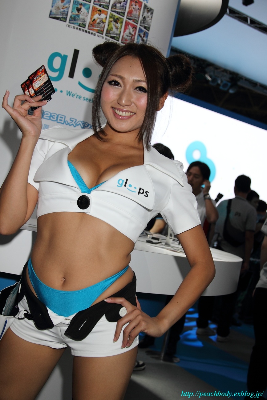 宮川真妃 さん（グループス - 株式会社gloops ブース） : Peach Body