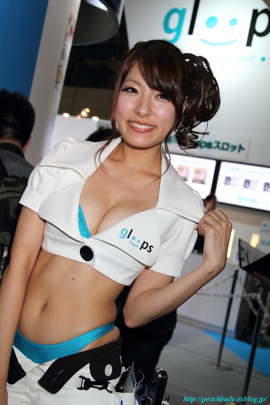 松原さあや さん（グループス - 株式会社gloops ブース） その1 : Peach Body