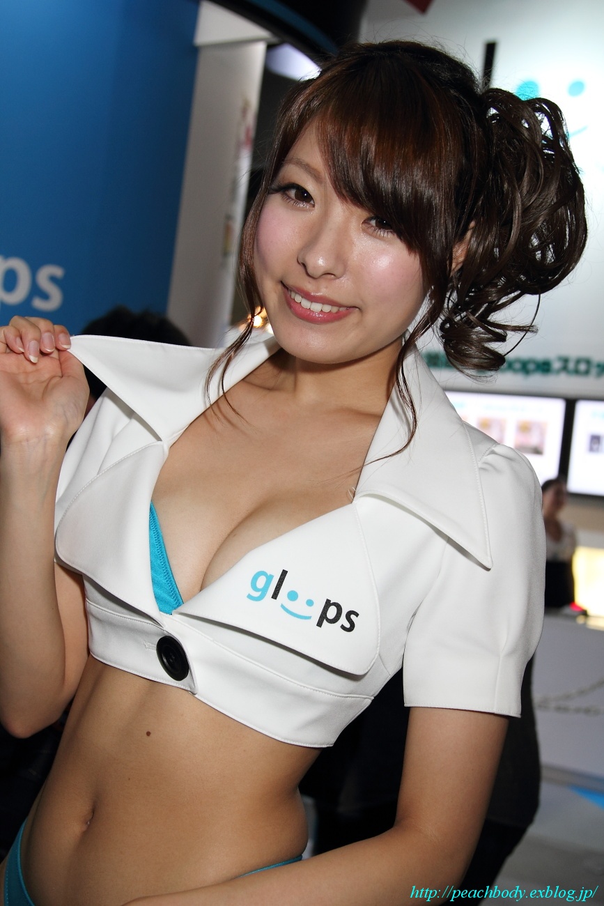 松原さあや さん（グループス - 株式会社gloops ブース） その1 : Peach Body