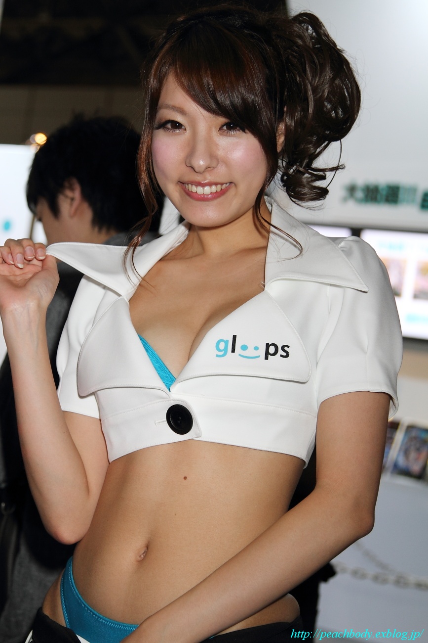 松原さあや さん（グループス - 株式会社gloops ブース） その1 : Peach Body