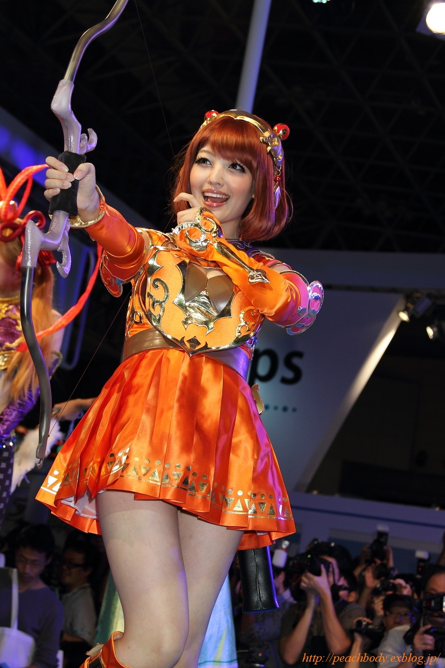 安藤遥 さん（グループス - 株式会社gloops ブース） その1 : Peach Body