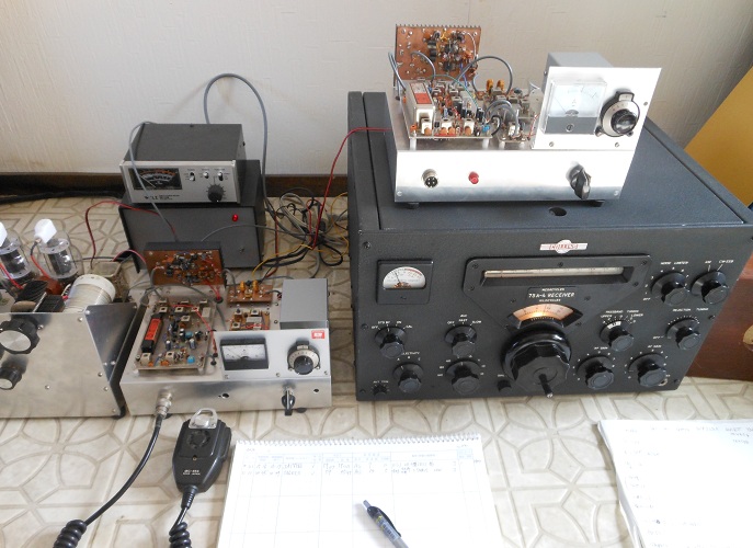 14Mc TXMR初交信 : 真空管にゲルマトランジスタ、8mm映画にコダクローム-アナクロおやじのアナログブログ