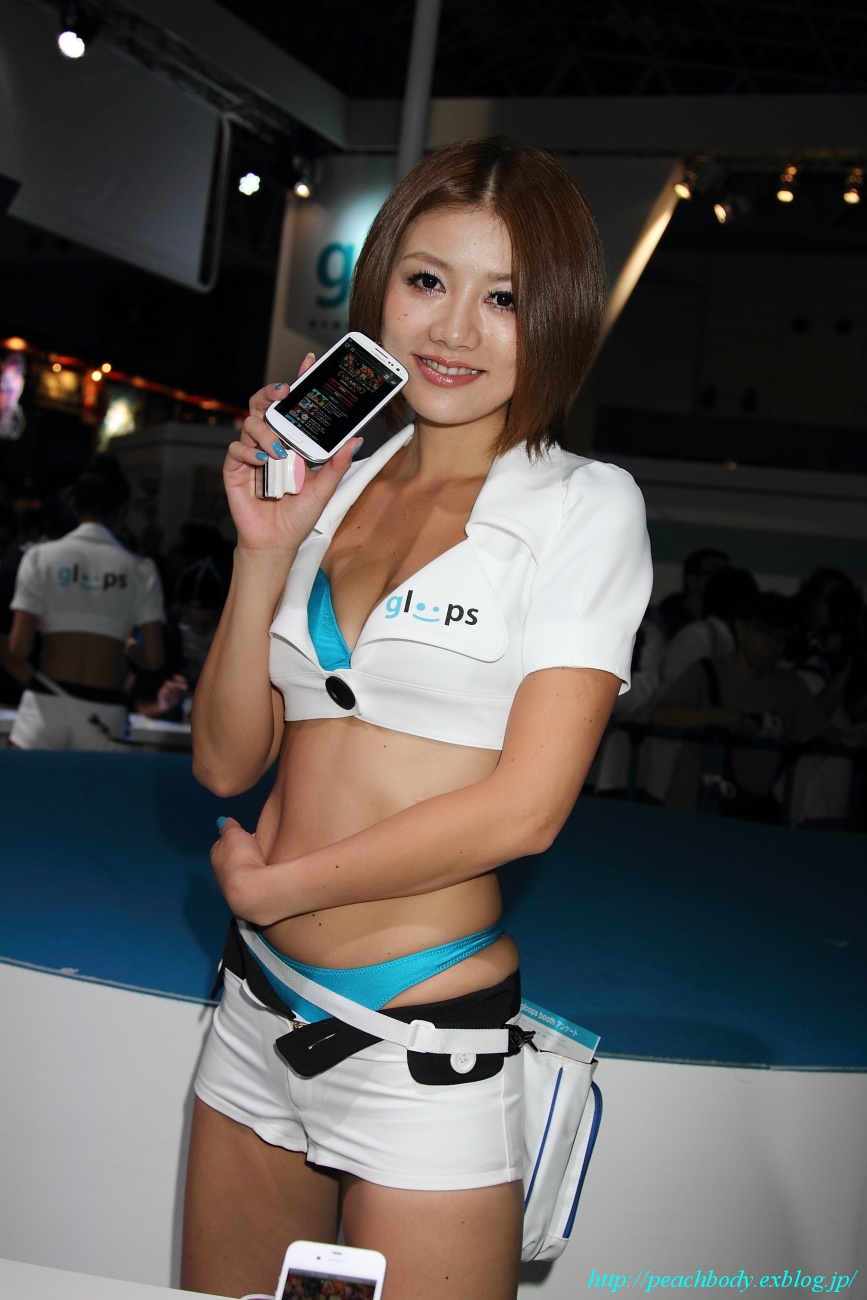 Hiromi さん（グループス - 株式会社gloops ブース） その3 : Peach Body