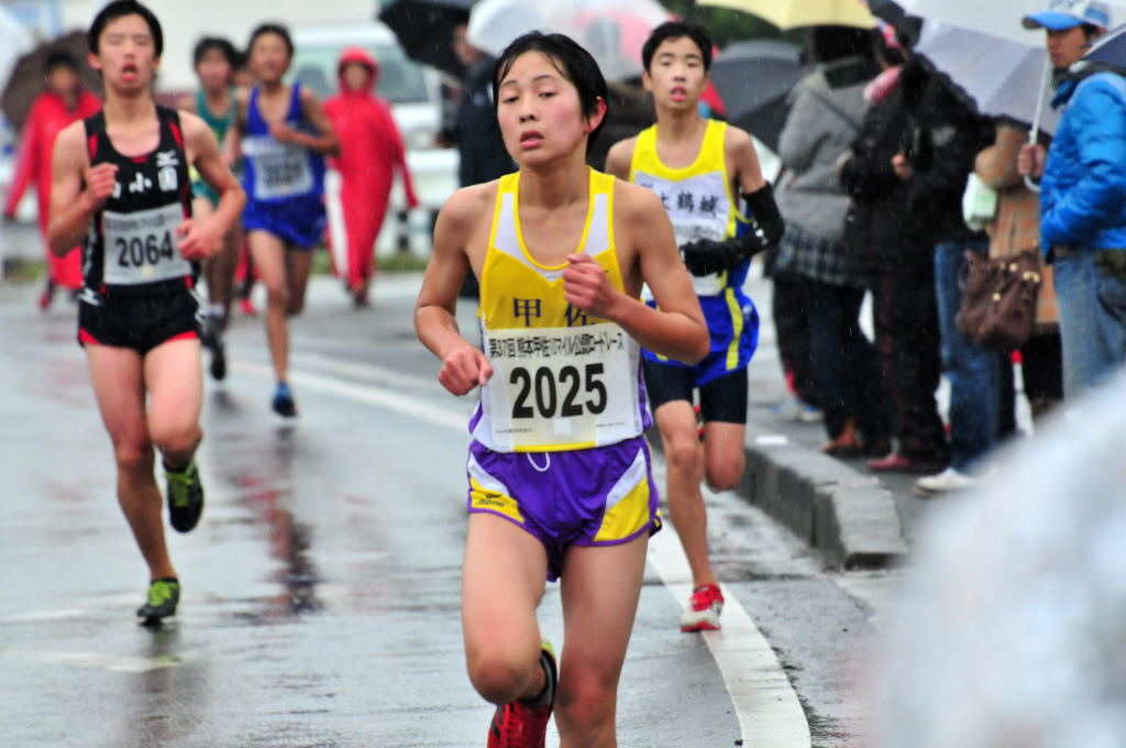 10マイルロードレース大会中学生の部。 : 白秋の黄昏
