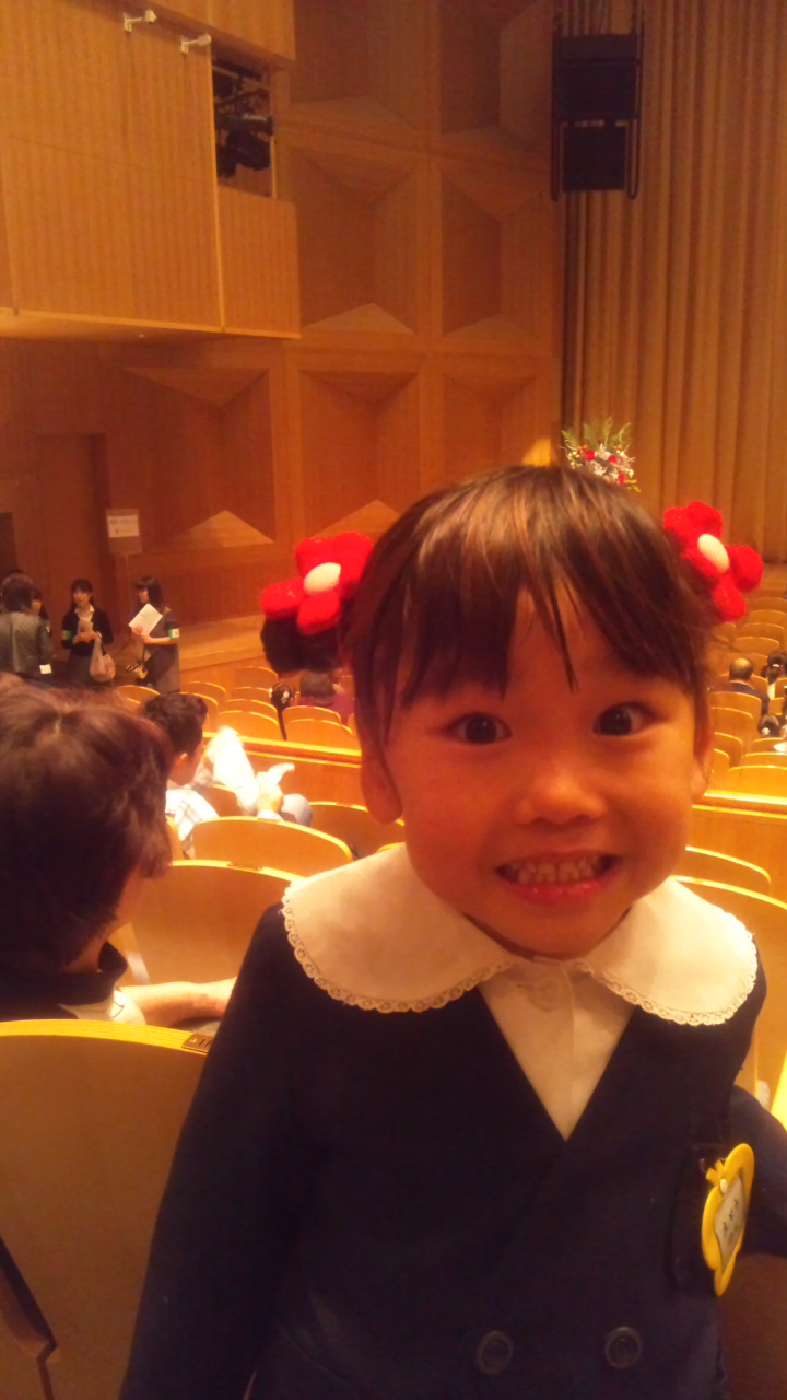 今から発表会！ : リーくんとゆっちん