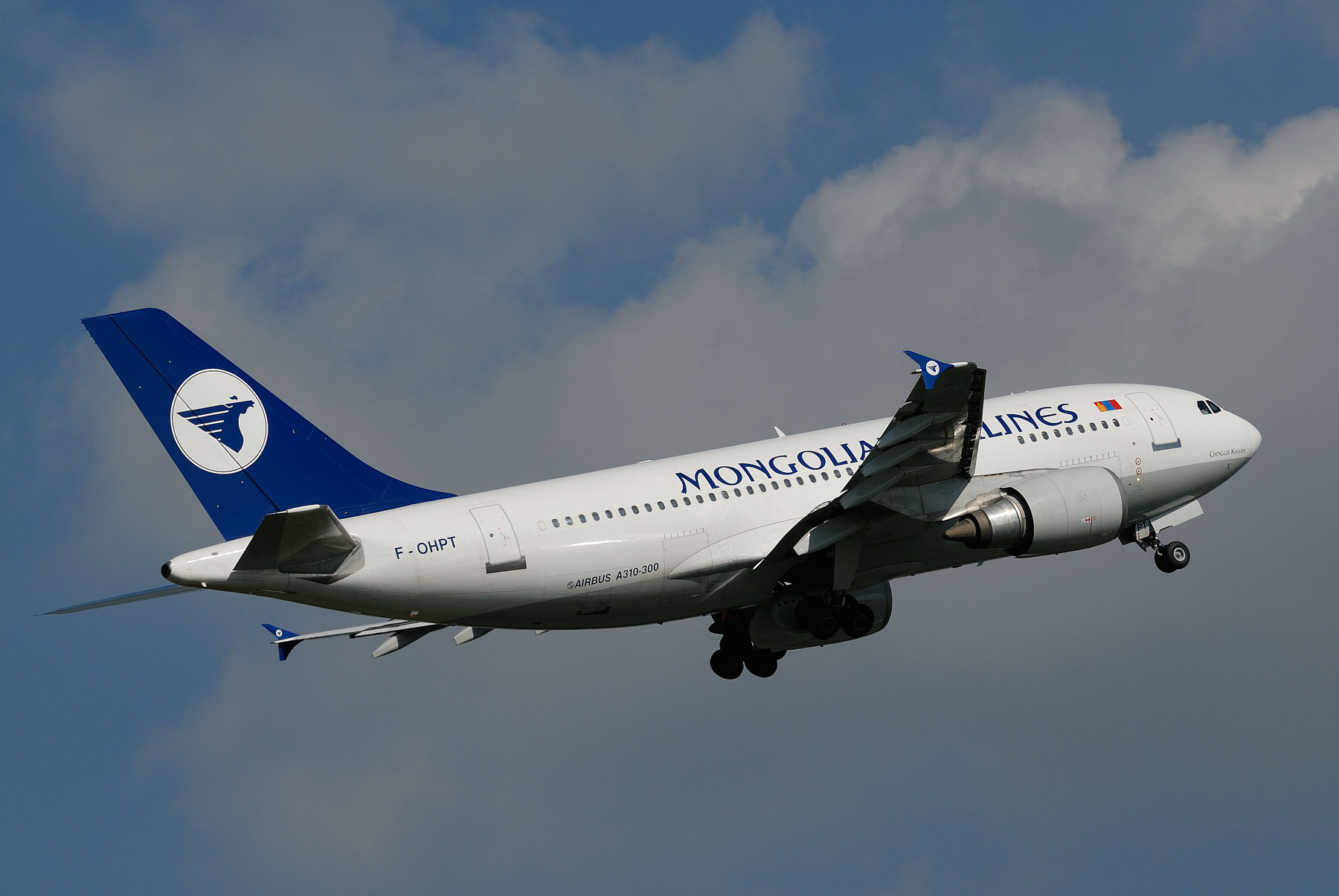 Airbus A310-300 / F-OHPT : SKY LOUNGE GARDEN -transporter side-