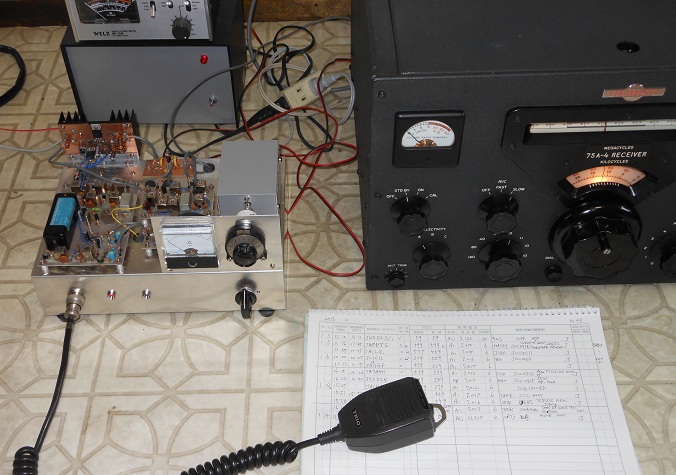 21Mc SSB TXMR － 初交信成功 : 真空管にゲルマトランジスタ、8mm映画にコダクローム-アナクロおやじのアナログブログ