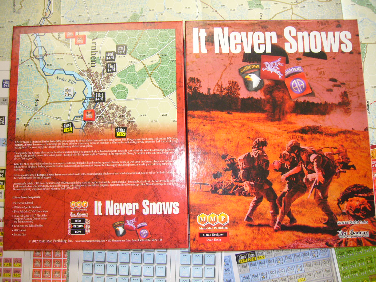 YSGA 三月例会に持ち寄られた新作ゲームその②(TheGamers/MMP)It Never SnowsのⅠ : YSGA 例会報告