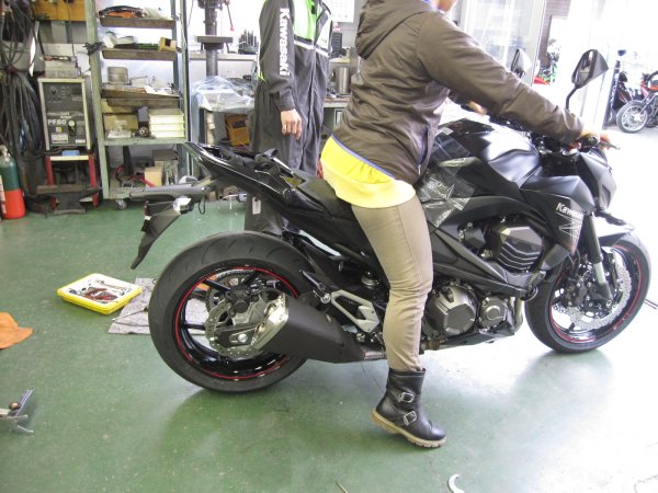 Z800ローダウン : ヴァンサンク シャチョー日記