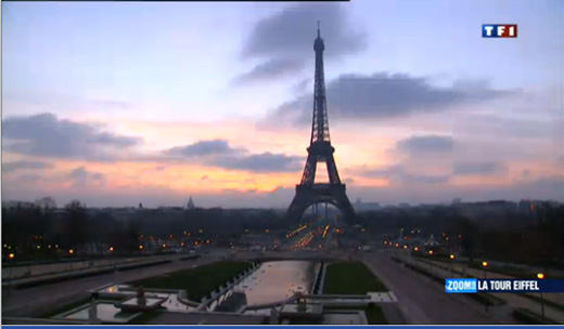 TF1のエッフェル塔ニュースコラム : ときどき日誌 sur NetVillage