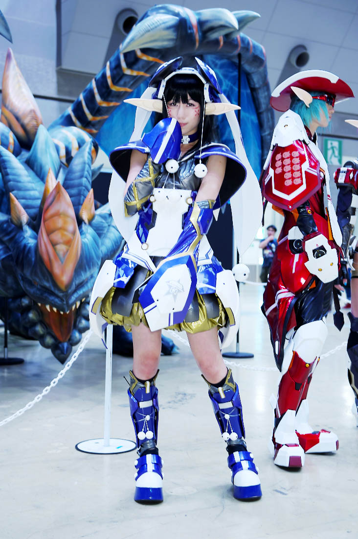 【SEGA公式コスプレイヤー】2013年06月09日／『PSO2』1周年記念ファンタシースター感謝祭 2013 ONLINE : まるで ...