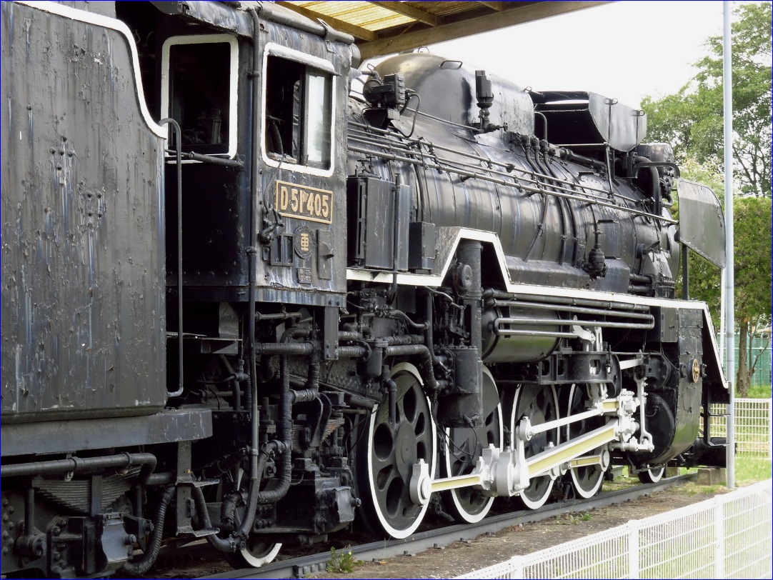 “東葛D51トライアングル”巡礼の旅（その1)ユーカリ交通公園のD51 405 : ギャラリー☆花鳥風翼II