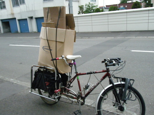 働く自転車と花火大会 : 南風そよぐ、、、