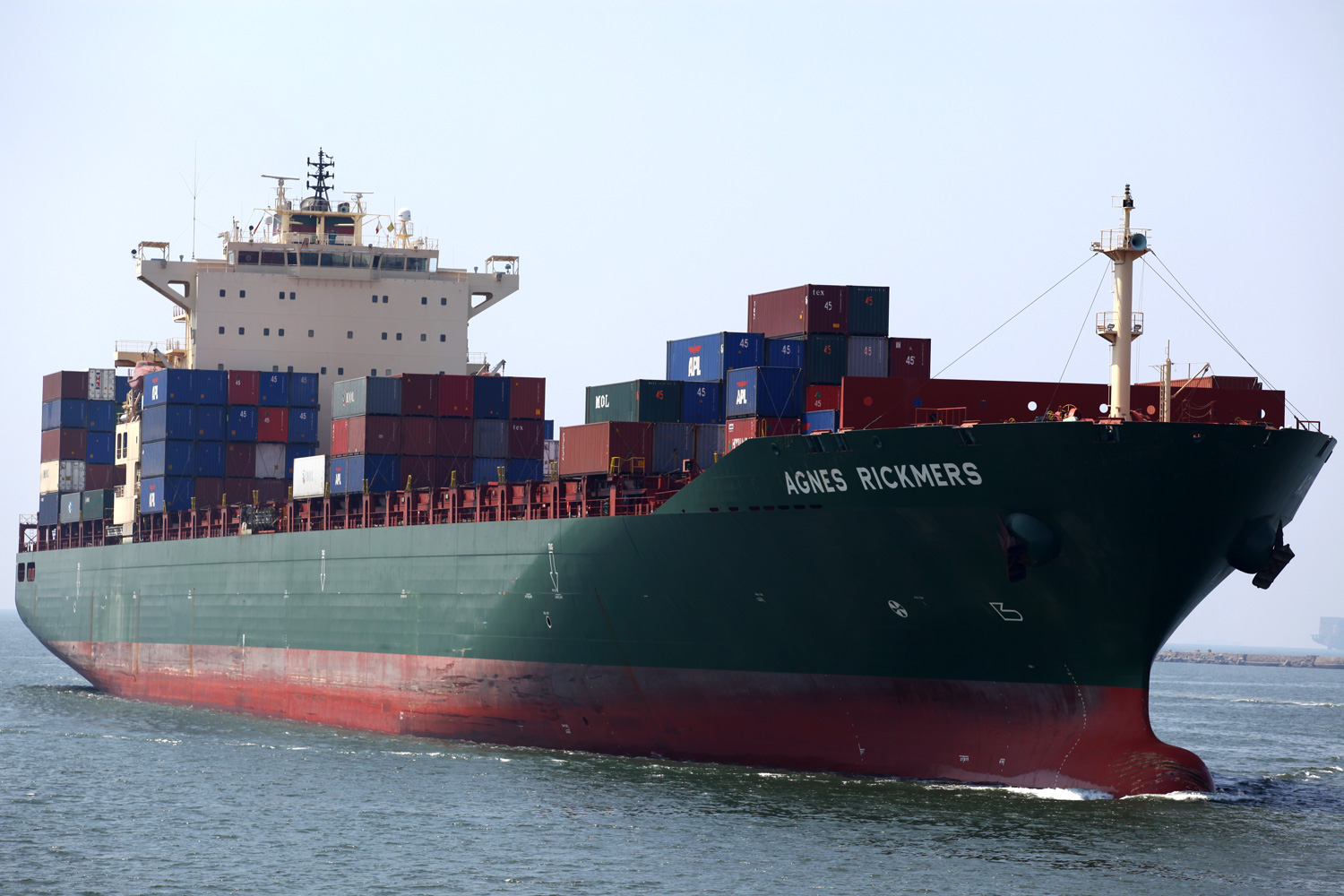 ANL "AGNES RICKMERS" : SHIP PHOTO