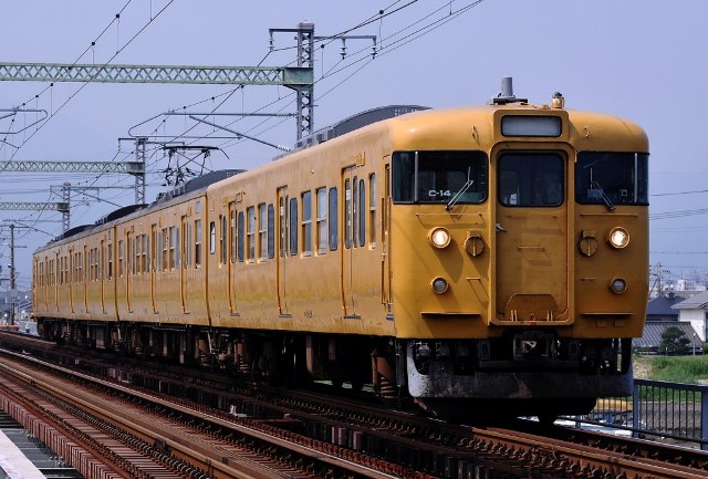 130808 115系＠山陽本線 : コロの鉄日和newver