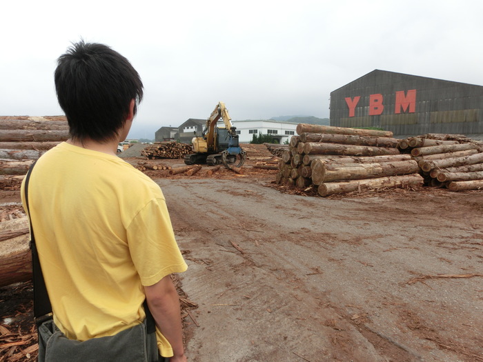 ②木材市場 ③製材 ④加工 : 九州大学景観研究室のブログ