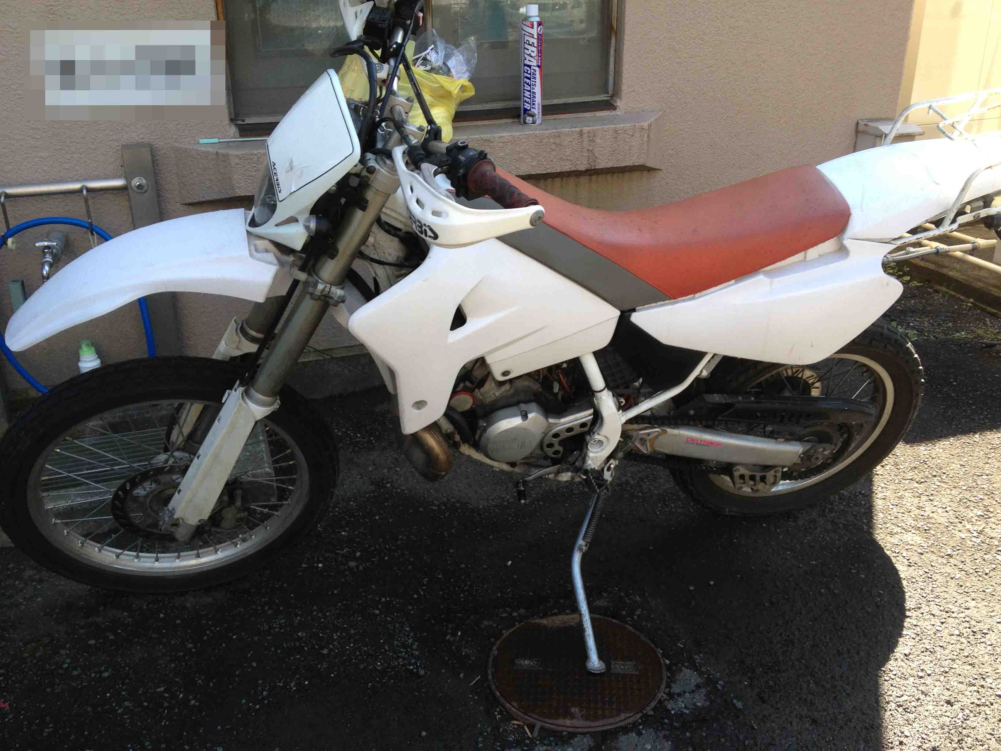 YAMAHA DT200WR : 今日はなんだか