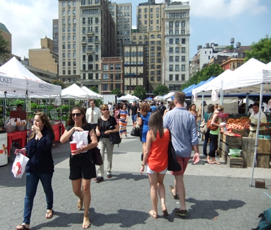 NYの青空市場に過ぎ行く夏の気配 : ニューヨークの遊び方