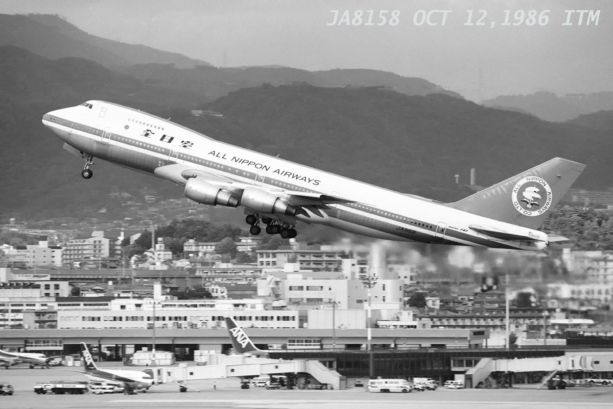 捜し物見つけた。JA8158 : flightline imaging