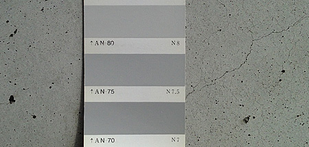 身の回りの物のマンセル値 : i＋i